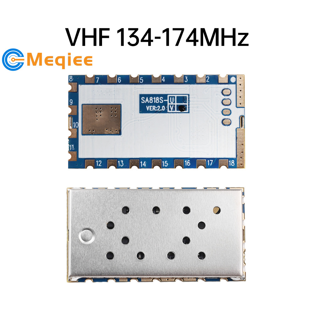400-470MHz/134-174MHz 1W Wireless Analog Intercom Module SA818S Voice ...