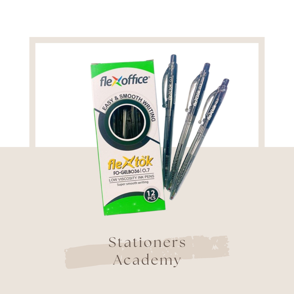 Flexoffice Flextok pen 0.7mm PER 12pcs box | Shopee Philippines