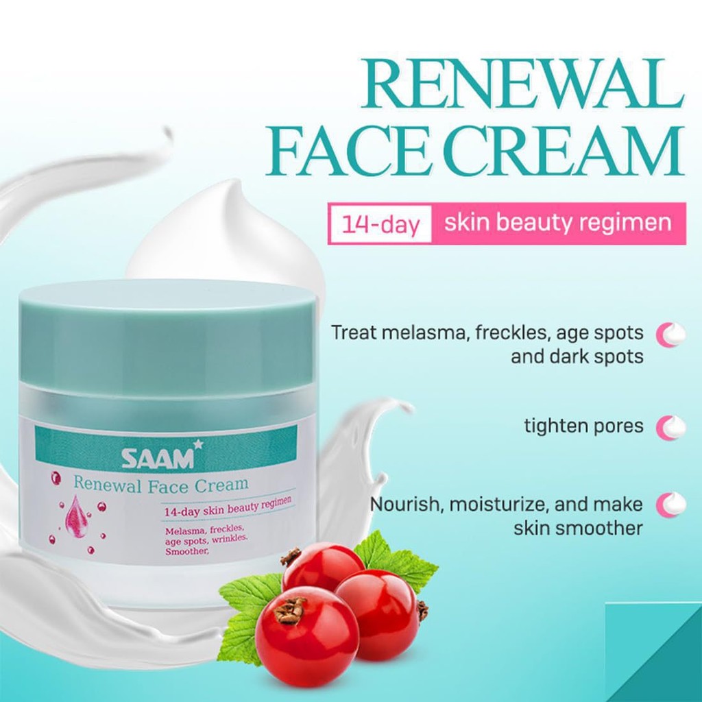 Renewal Face Cream Eliminate Melasma Moisturize Skin Deep Hydration ...