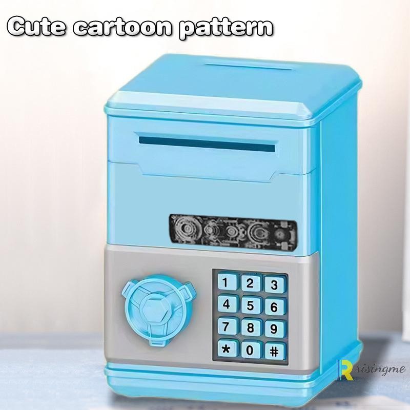 [Risingme] Automatic Mini Safe Coins Cash Saving Money Box Password ...