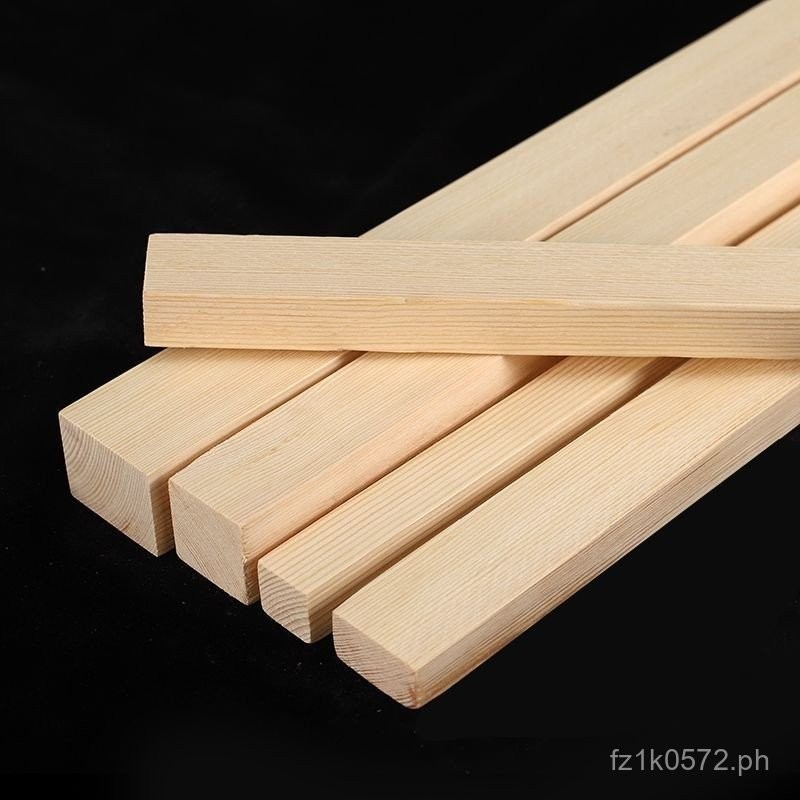 Natural Wood Support Strips Wood Blocks diy Custom Wooden Partition ...