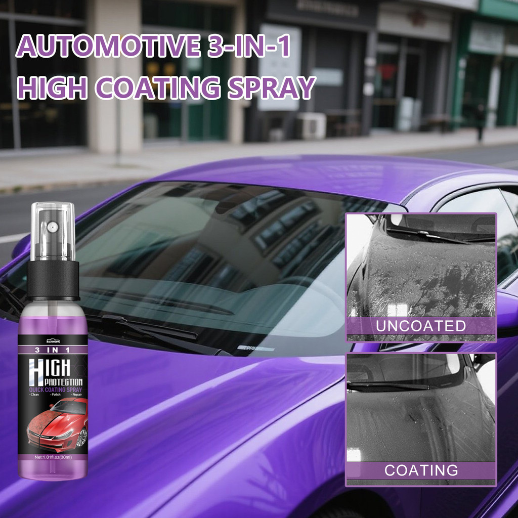 Car 3-in-1 Coating Spray Car Paint Surface Appearance Color Change ...