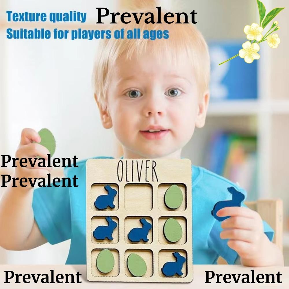 PREVA Easter Board Game, Rabbit Shape Educational Strategic Board Games ...