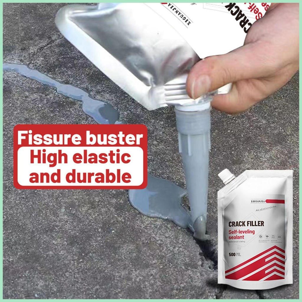 Cement Crack Filler Asphalt Crack Filler 500ml Concrete Crack Repair ...