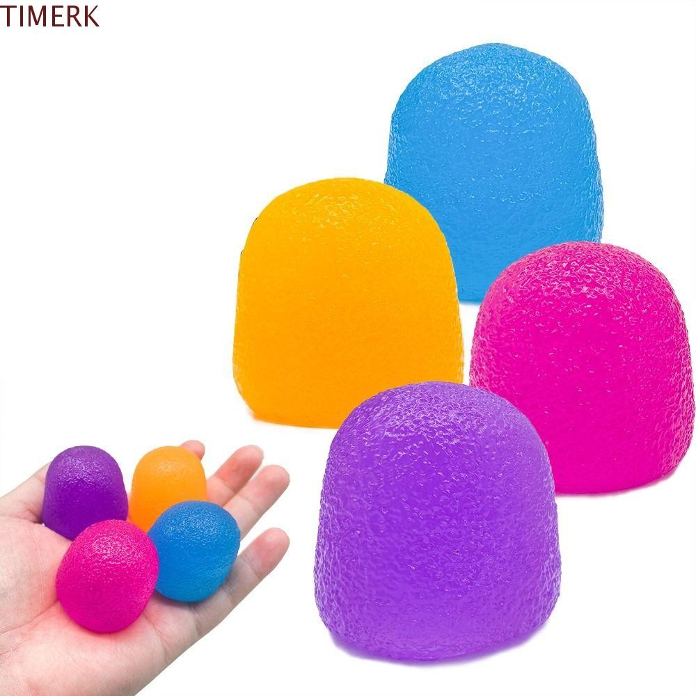 TIMERK 4Pcs Ice Cube Fidget Toy, Slow Rebound Tofu Texture Malt Gum Ice ...