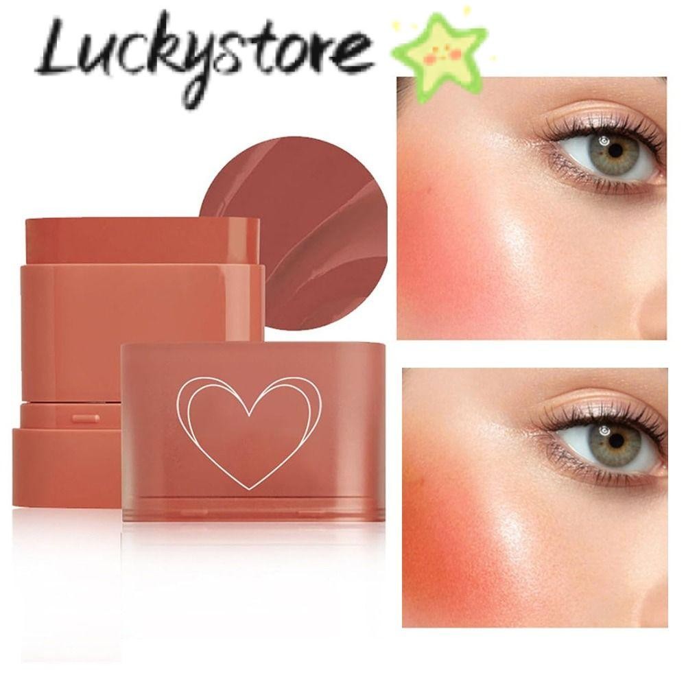 LUCKY Makeup Blush Stick, Multi-Use Beauty Solid Moisturizer Stick ...