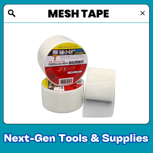 NEXTGEN || GASA TAPE GYPSUM FIBER GLASS TAPE 30M FIBERGLASS MESH (4.5CM ...