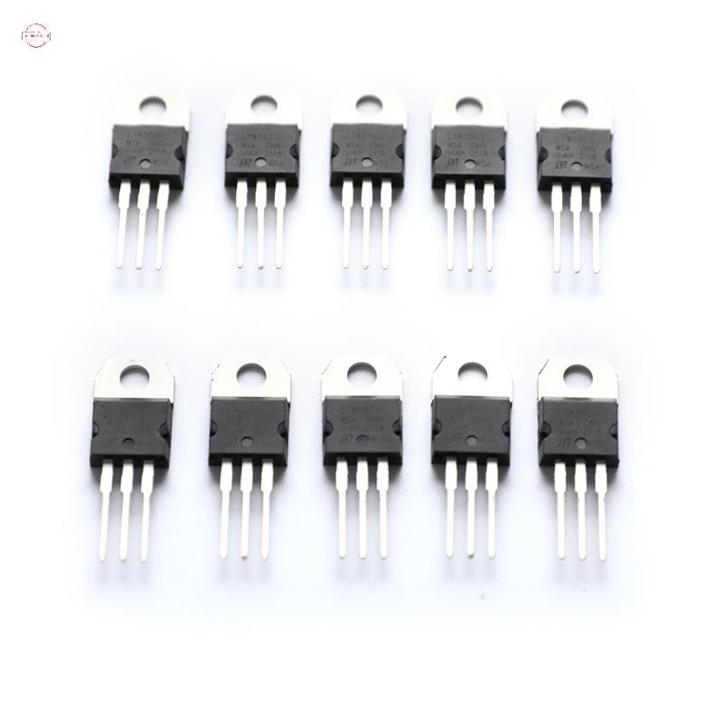 Sun 10pcs L7805CV L7805 7805 Voltage Regulator IC 5V 1.5A TO-220 make in china PH | Shopee ...