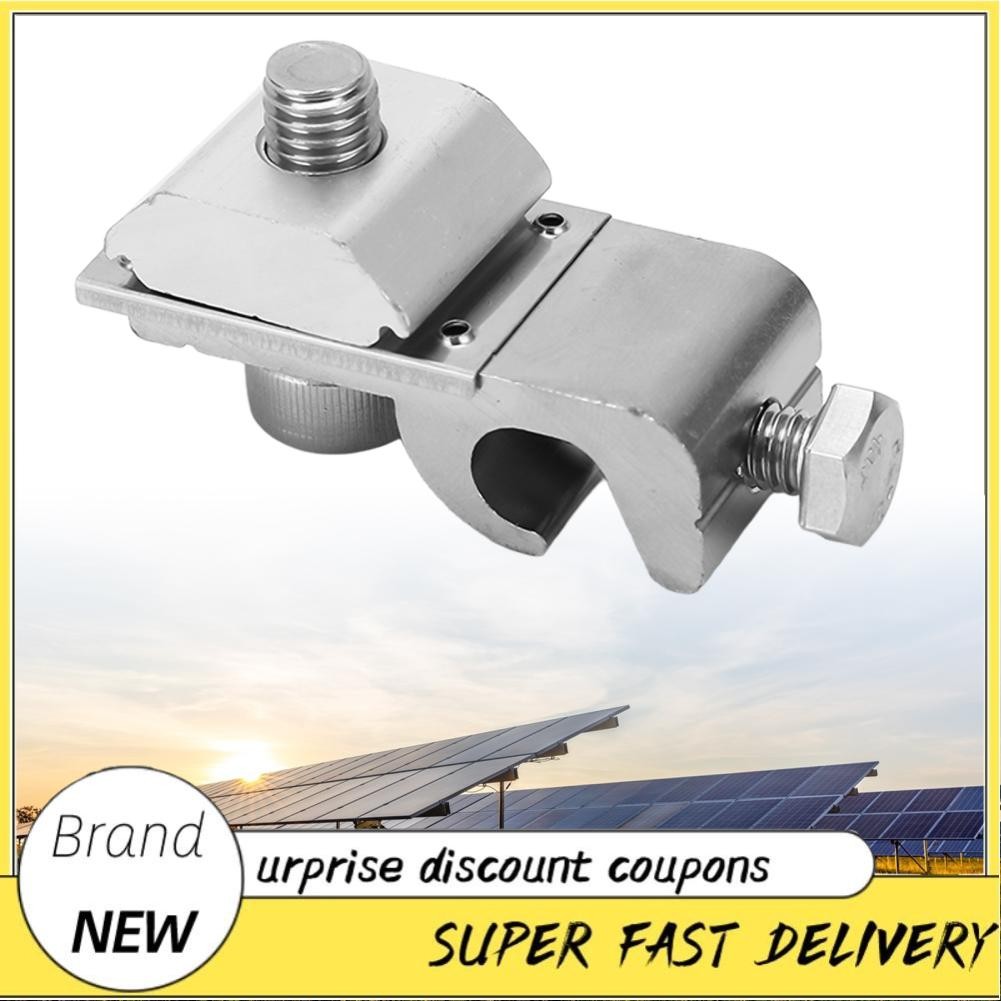 Freemarket 10Pcs Solar Mounting System Grounding Clip M6 Panel ...
