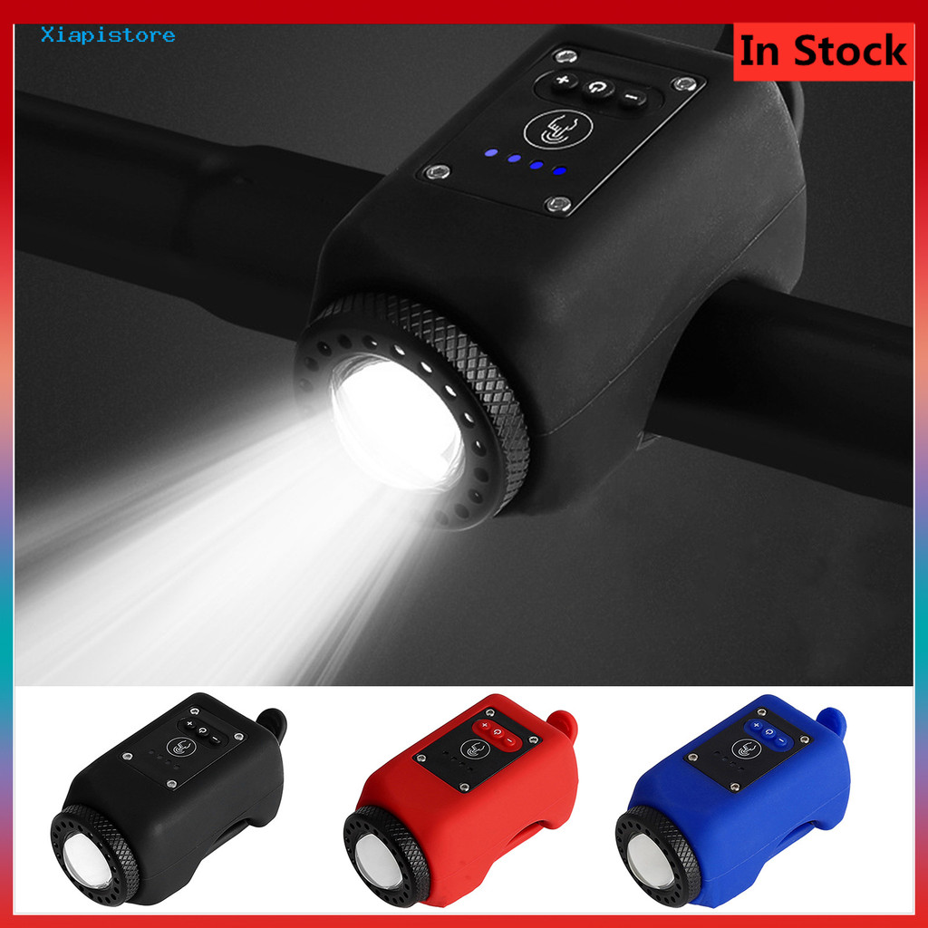 XPS 1 Set Electric Bike Horn with LED Light Easy Installation ...