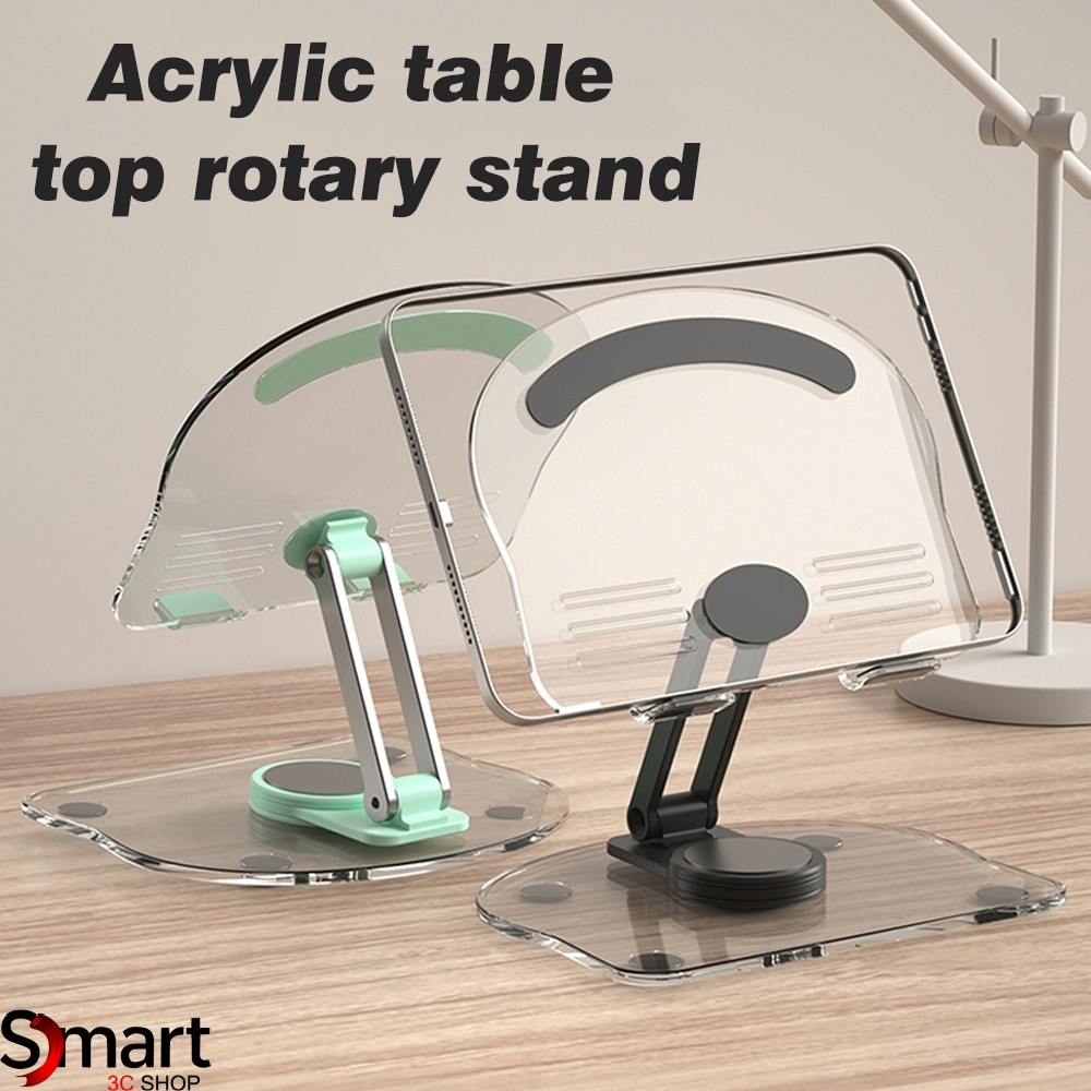Non-Slip 360 Degree Rotation Foldable Tablet Stand Desktop fit for 4.7 ...