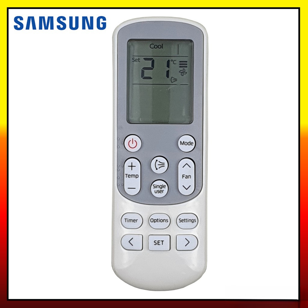 SAMSUNG Air Cond Aircon Aircond Air Conditioner Remote Control ...