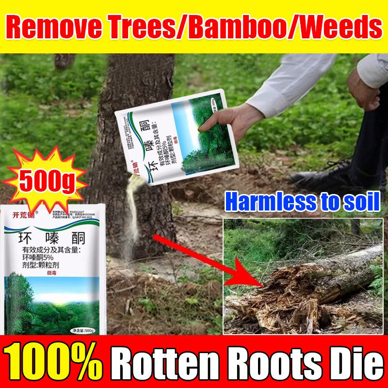 Genuine Powerful Grass Tree Killer 500G Herbicide Root Rot Kill Large ...