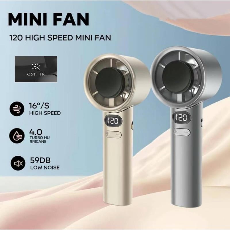 M11 Mini Handheld Fan Portable and Rechargeable with 120 Level ...