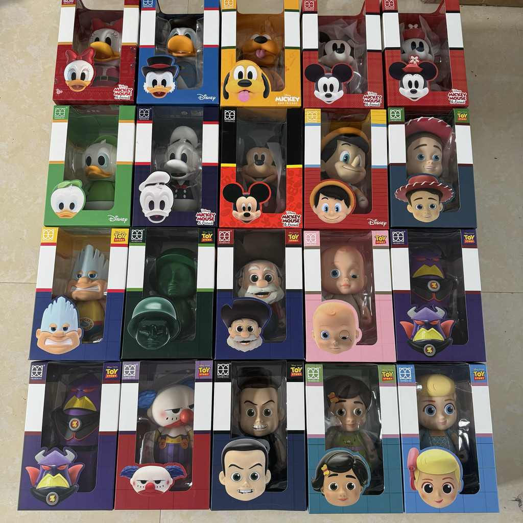 Herocross Disney Toy Story Mickey Mouse Donald Duck Andy Clown Genuine ...