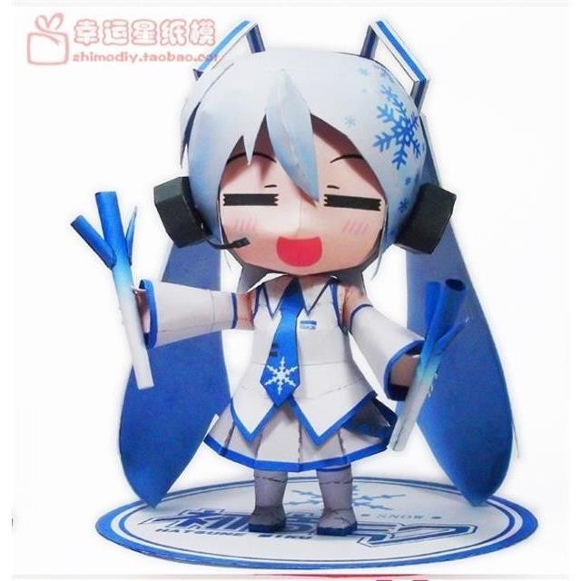 [Waterproof Non-fading] Original Paper Model Four Seasons Hatsune ...