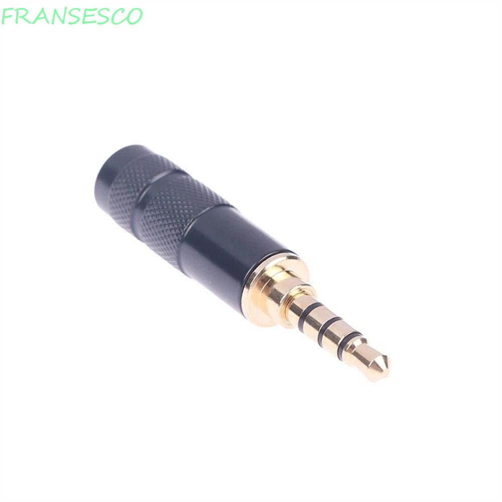 FRANCESCO TRS To TRRS Connector DIY Accessories Gold Plated 3.5mm TRS ...