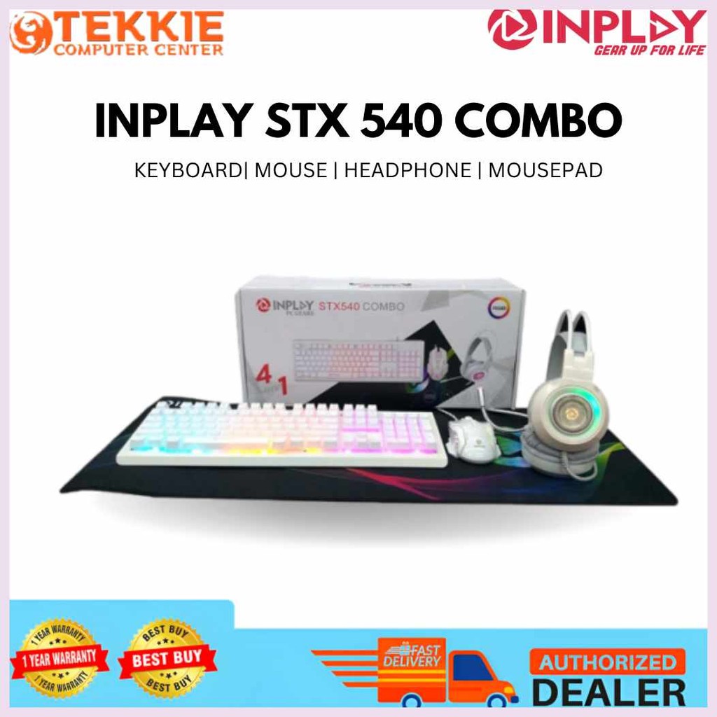 Inplay_Ia:STX540+ee@Rp@HY@EK@pQ@op 4in1 Combo 鈥Keyboard|Mouse|Headset ...