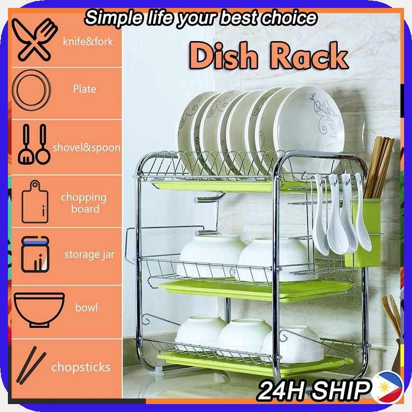 3~Eo[Layer>jd>Stainless>GY}Dish>Gs}Drainer>Us}Rack>hs}Kitchen>Gu ...