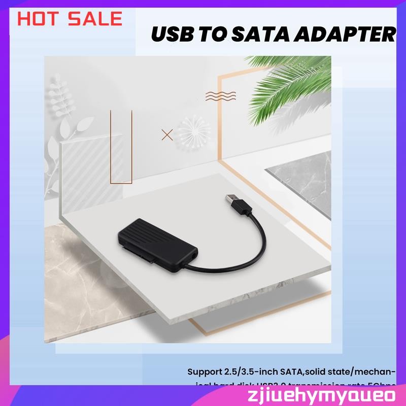 USB to SATA Adapter Cable Powered Adapter with DC ( Chip) Port External ...