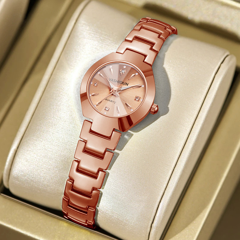[Meet]Women's Watch Brand Diamond-Encrusted Fashion Quartz Watch Trendy ...