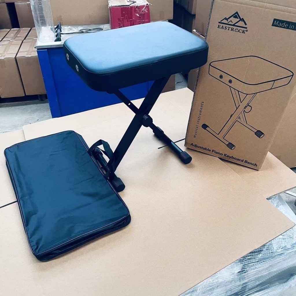 Foldable Piano Bench with Air Holes for Electronic Keyboard, Electric ...