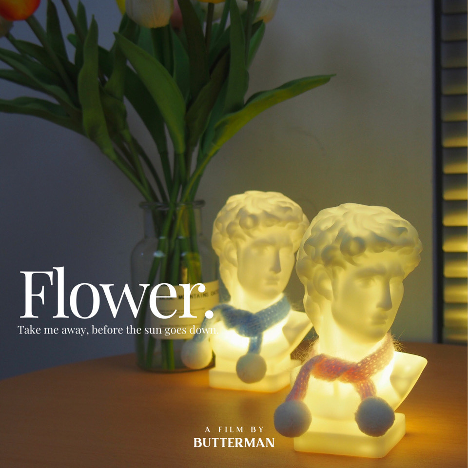 Minimalist Style Ancient Greek David Statue Night Light Simple Modern ...