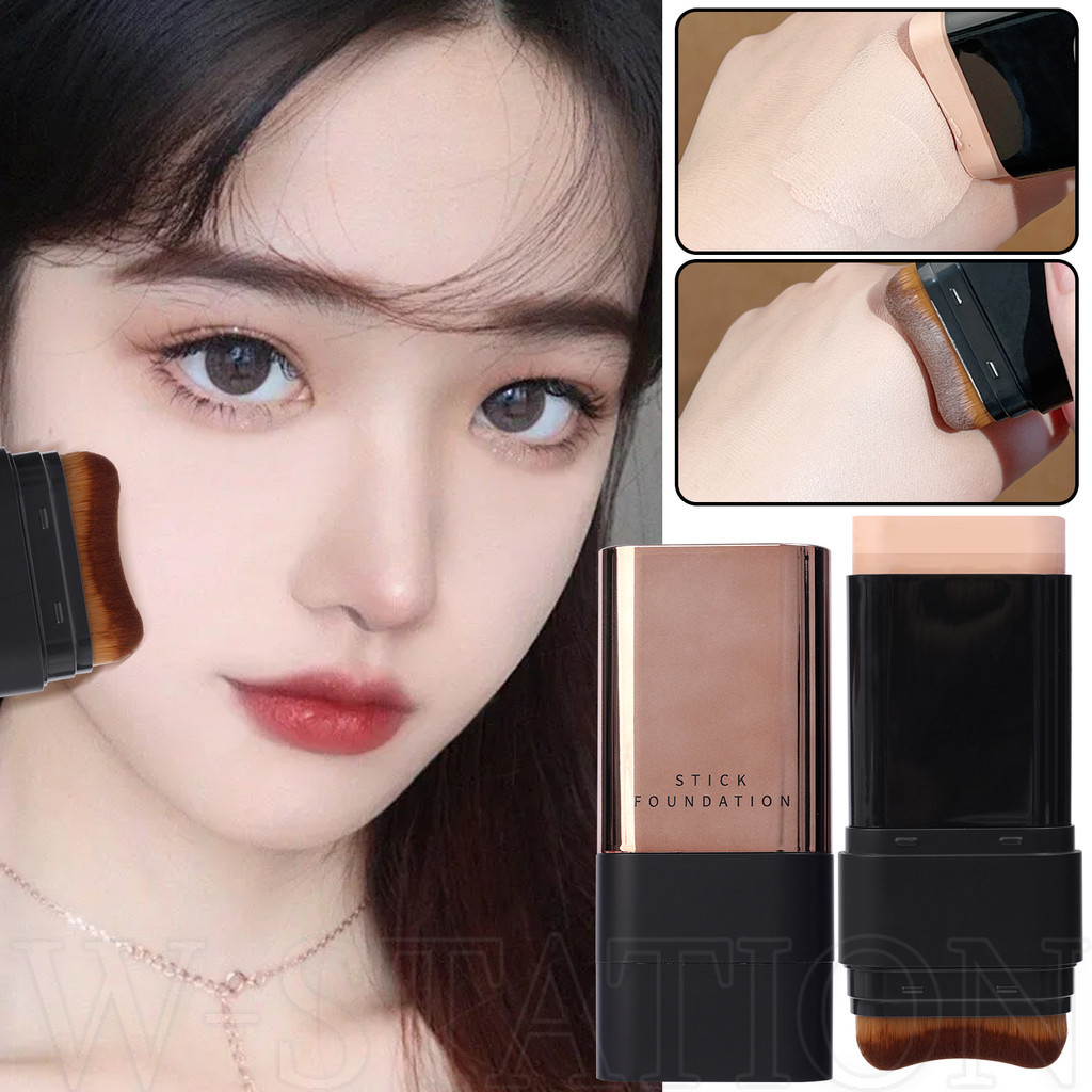 [kakashow] Eraser Foundation Stick - 2-in-1 Liquid Foundation with ...