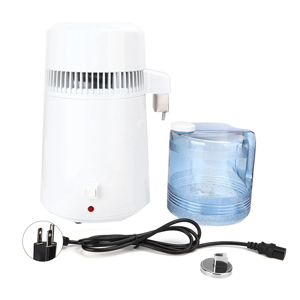 220V 4L Pure Water Distiller for Dental Use, Stainless Steel Electric ...