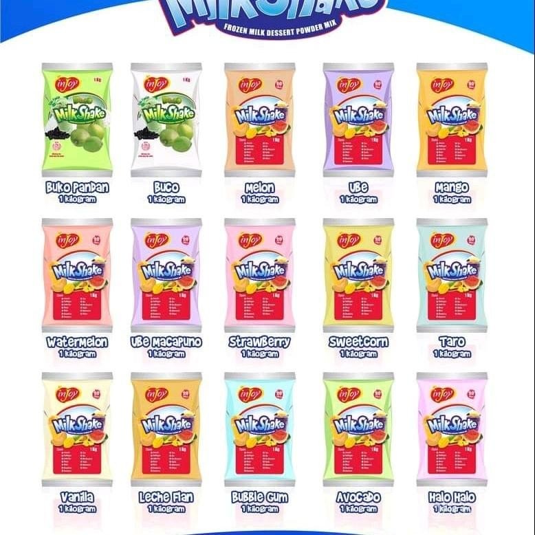 Injoy Milkshake powder 1kg | Shopee Philippines