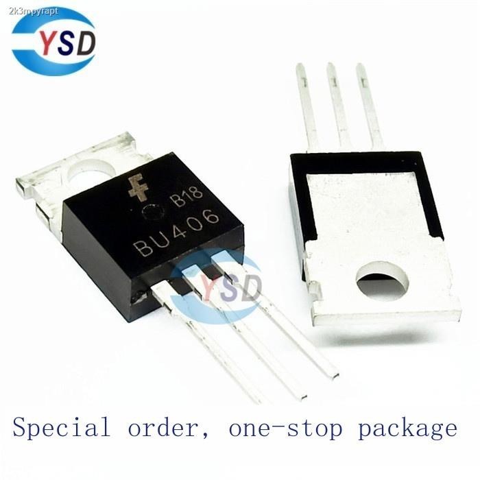 New genuine can be shot straight transistor BU406 high voltage switch ...