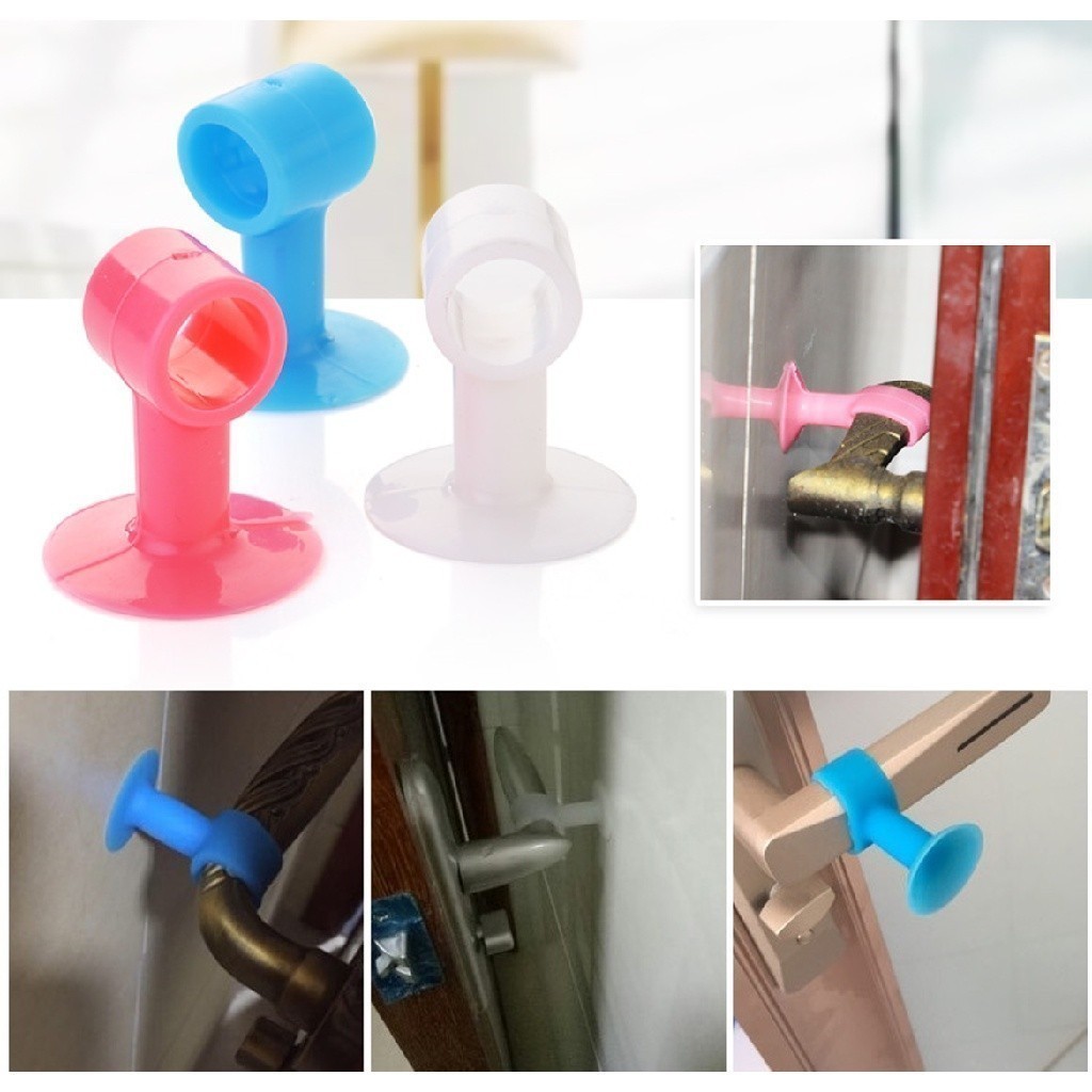 Elber HL0104 Rubber Door Stop Round Square Impact Resistant Hinge ...