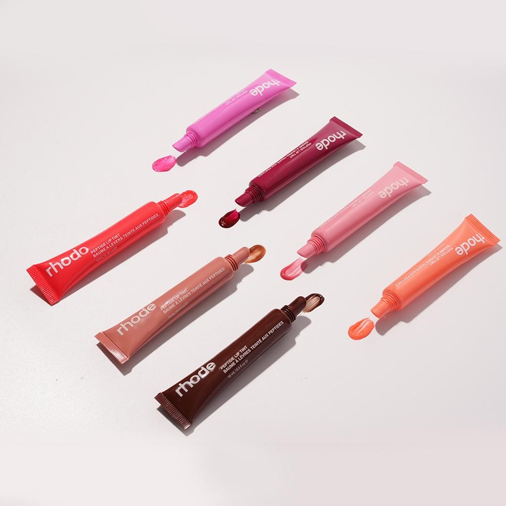 RHODE Lip Gloss Peptide Lipstick Lip Moisturizing Tinted Colored Gel ...