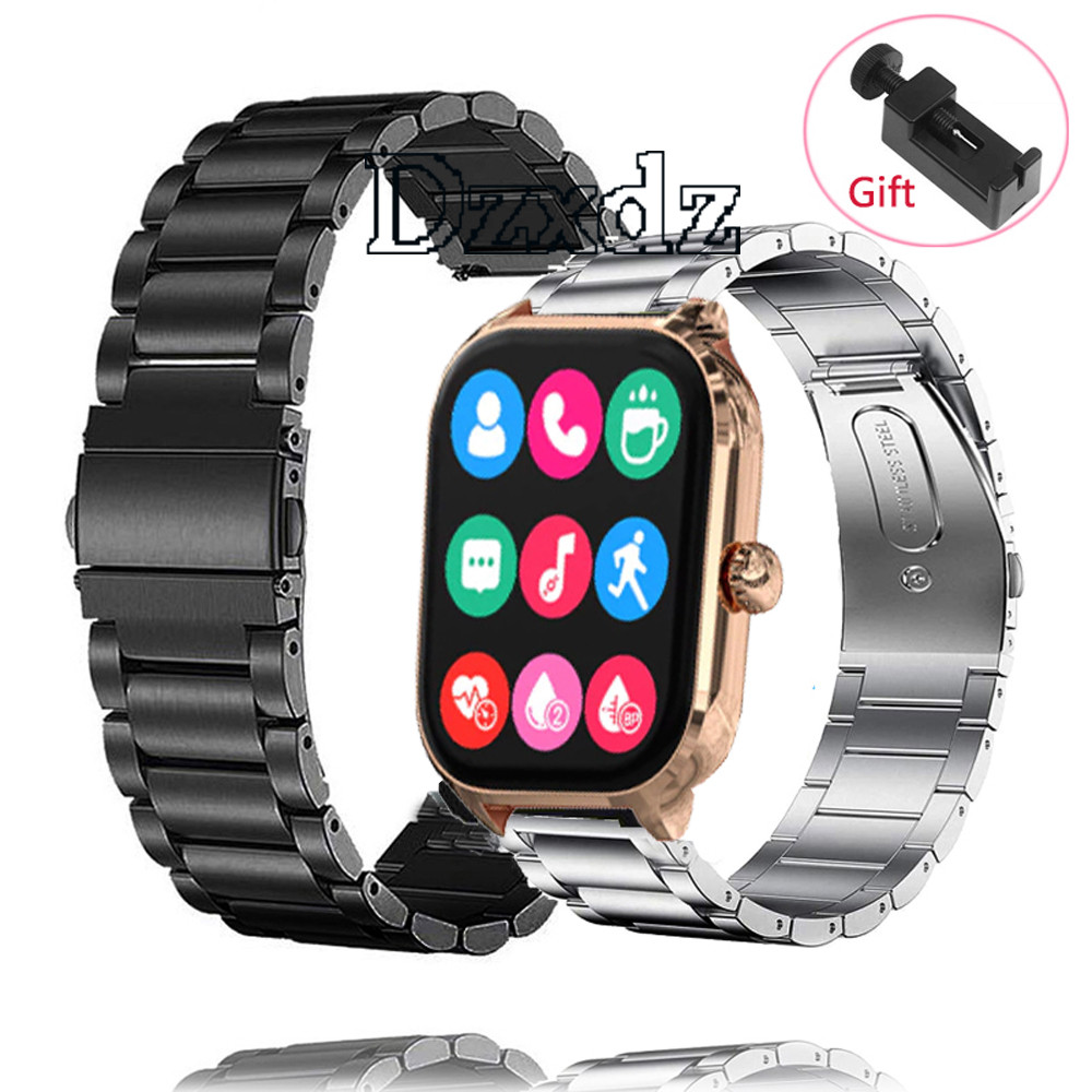 H9 Pro Max Smart Watch Strap Metal Stainless Steel Band SmartWatch ...