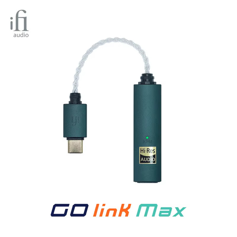 IFi GO Link Max Portable USB Balanced DAC Headphone Amplifier Dongle ...