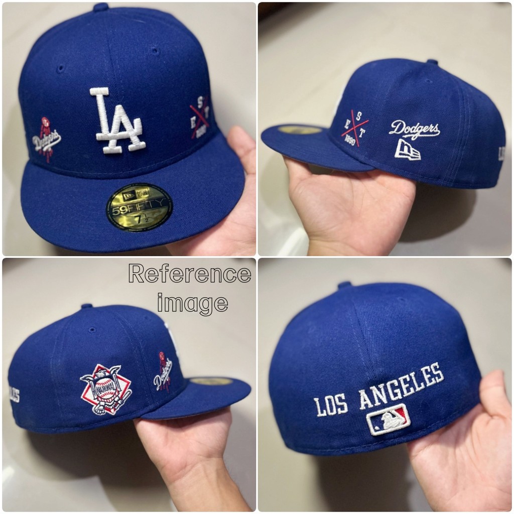 MLB Los Angeles Dodgers Multi Logos 59F.if..ty Fitted Cap Team ...