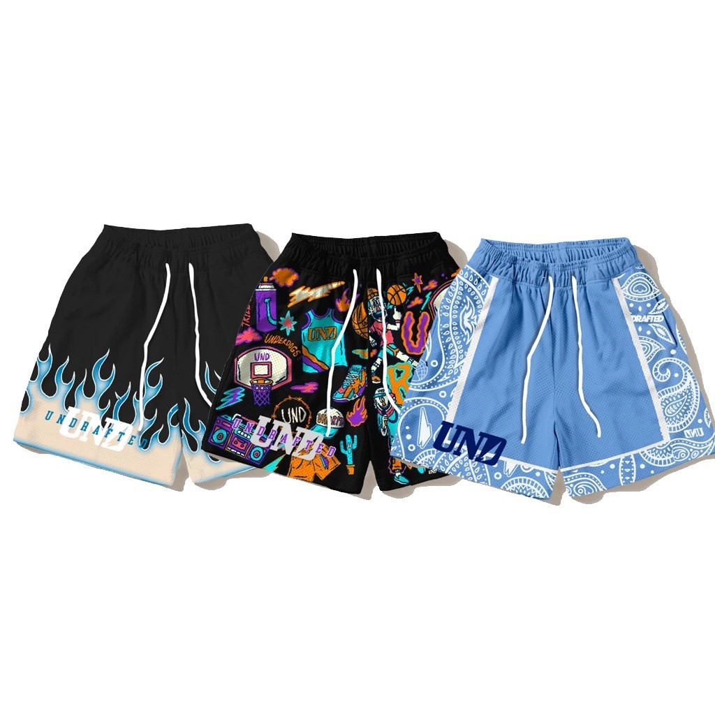 New UNDRAFTED SHORT : FLAMES | Shopee Philippines