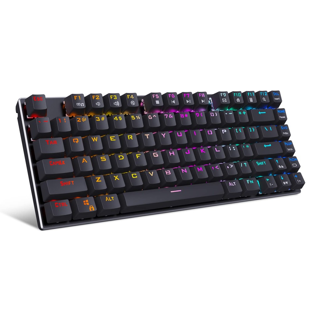 e-Element Gaming Keyboard 81 Anti-Ghosting Keys Mechanical RGB LED ...