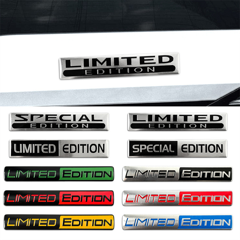 Hot Sale edition Car Logo Modified Car Rear Logo Sticker Limited ...