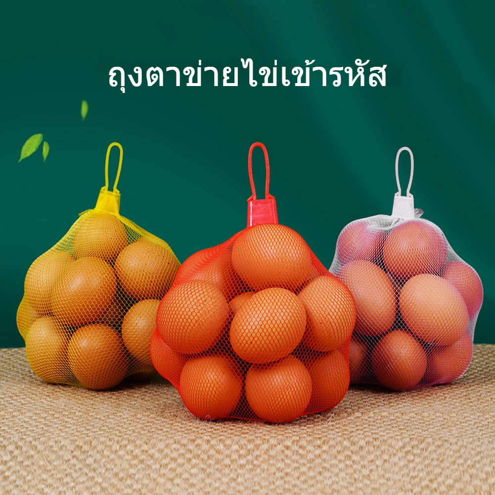 100pcs 40cm Mesh Egg Bag Breathable Pack With Lock | Shopee Philippines