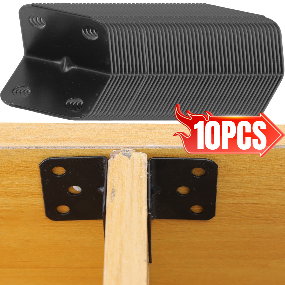 10Pcs 90-degree L-Type Strong Support Metal Bracket Stainless Steel ...