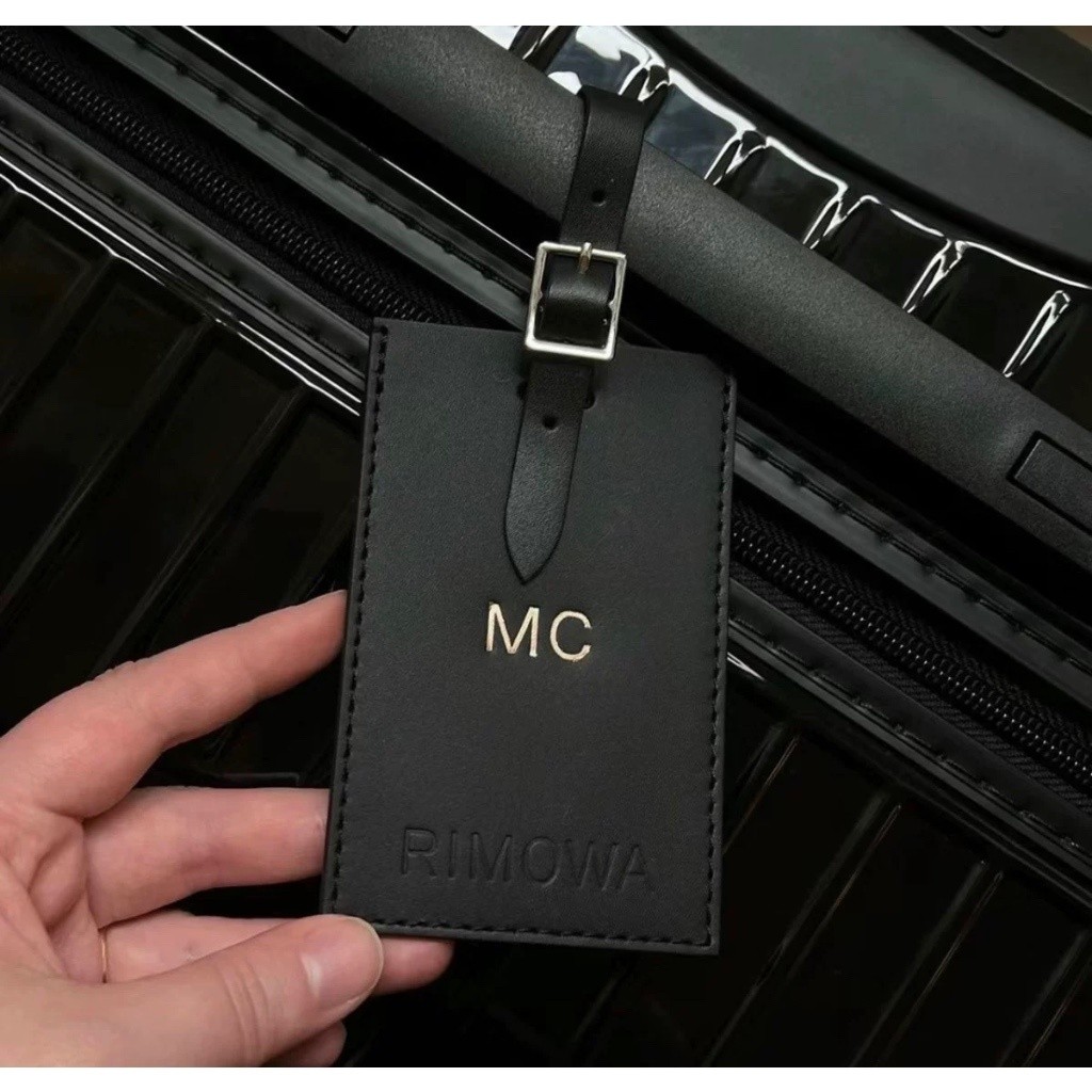 Customized carved luggage tag boarding pass with personalized letters ...