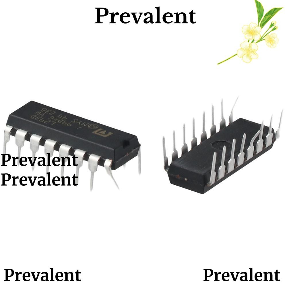 PREVA 10pcs 16-pin IC Stepper, L293 L293D 1.2A Channel Motor Drivers ...