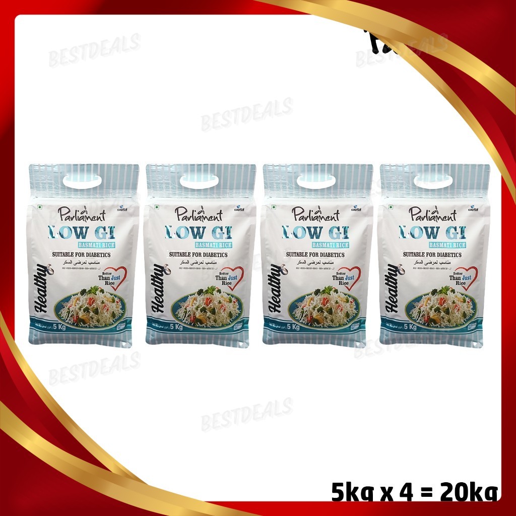 Parliament Low GI Basmati RIce 20kg | Shopee Philippines