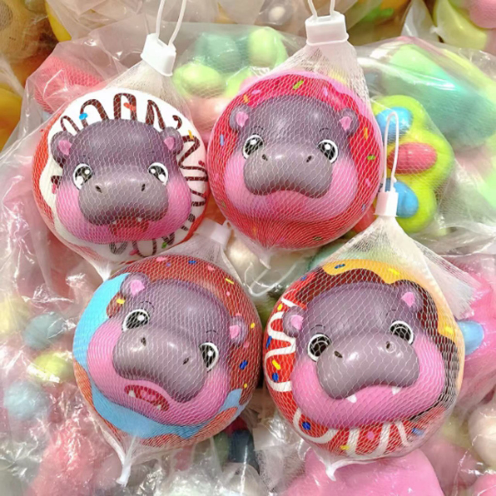 Moo Deng Squeeze Sensory Hippo Soft Squish Stretch Toy Sensory Stress ...