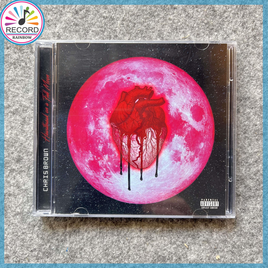 Chris Brown Heartbreak On A Full Moon Original 2CD Album [Sealed] Brand ...