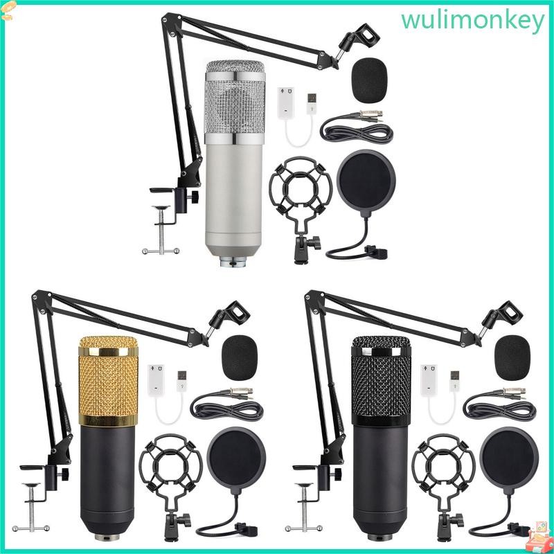 WU Condenser Microphone Bundle BM-800 Mic Set for Studio Recording ...