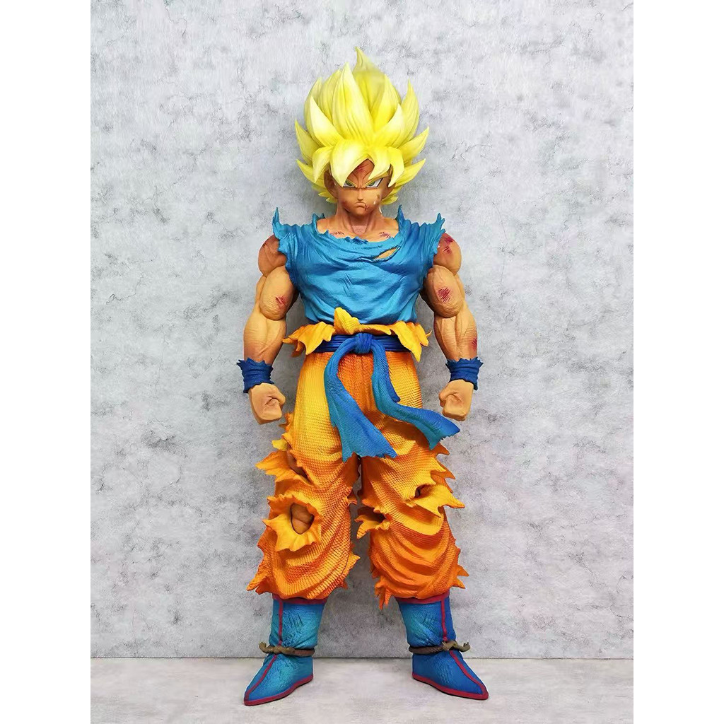 Anime Dragon Ball Z The Debut of Super Saiyan Goku Figures Statue ...