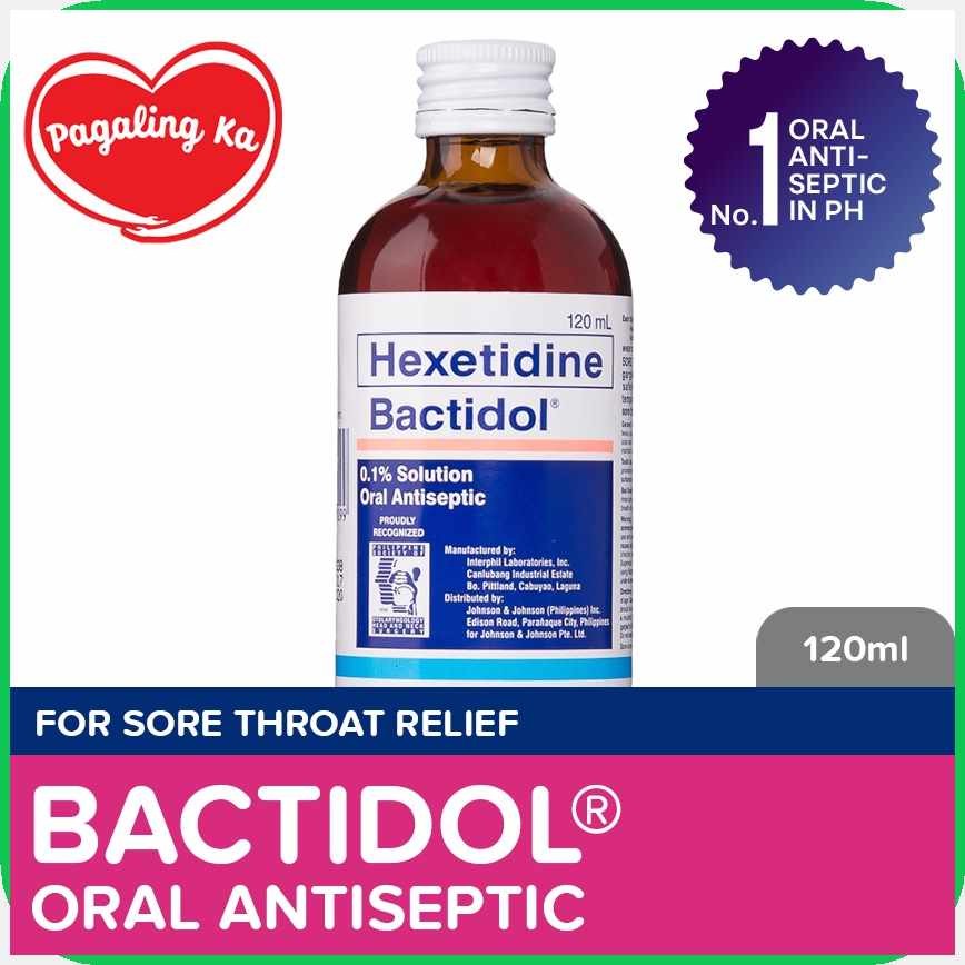 Bactidol-D%Oral/x>Antiseptic)pM>Gargle)Yh>120ml:)GH>itchy)v?throat,*L ...