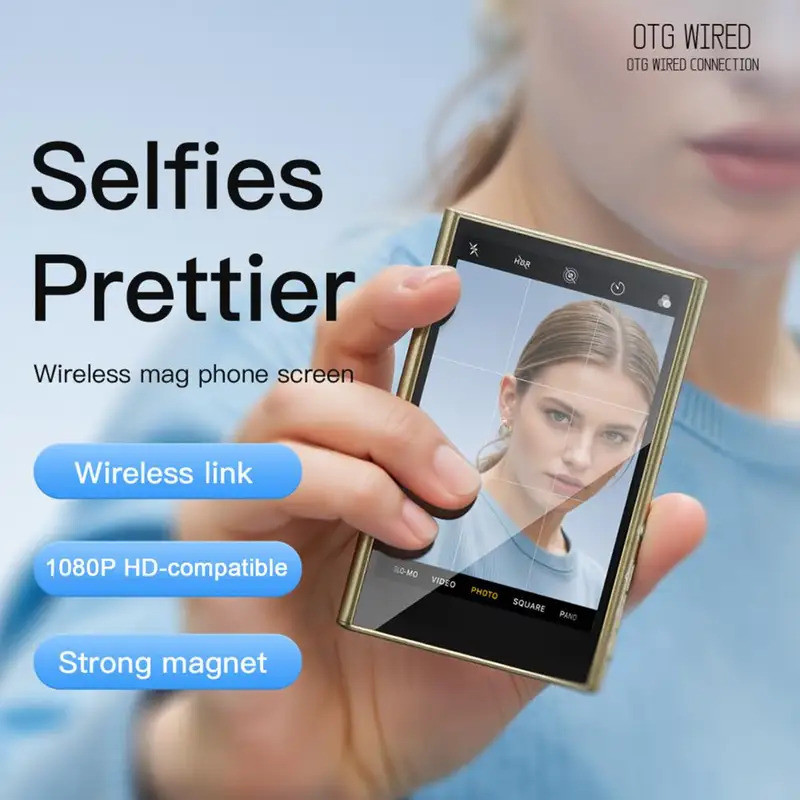 Hands-free Recording Screen Projector Universal Magnetic Mount Vlog ...